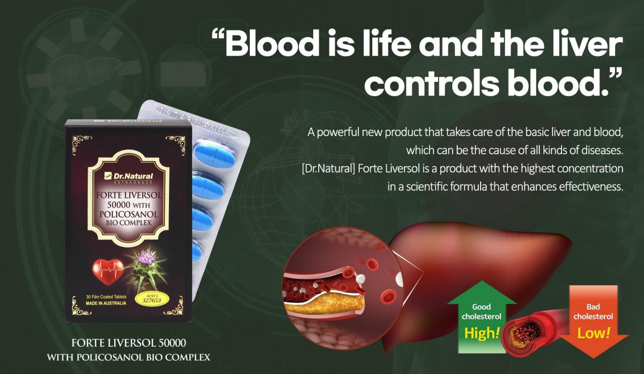 Viên Uống Bổ Gan Dr. Natural Forte Liversol